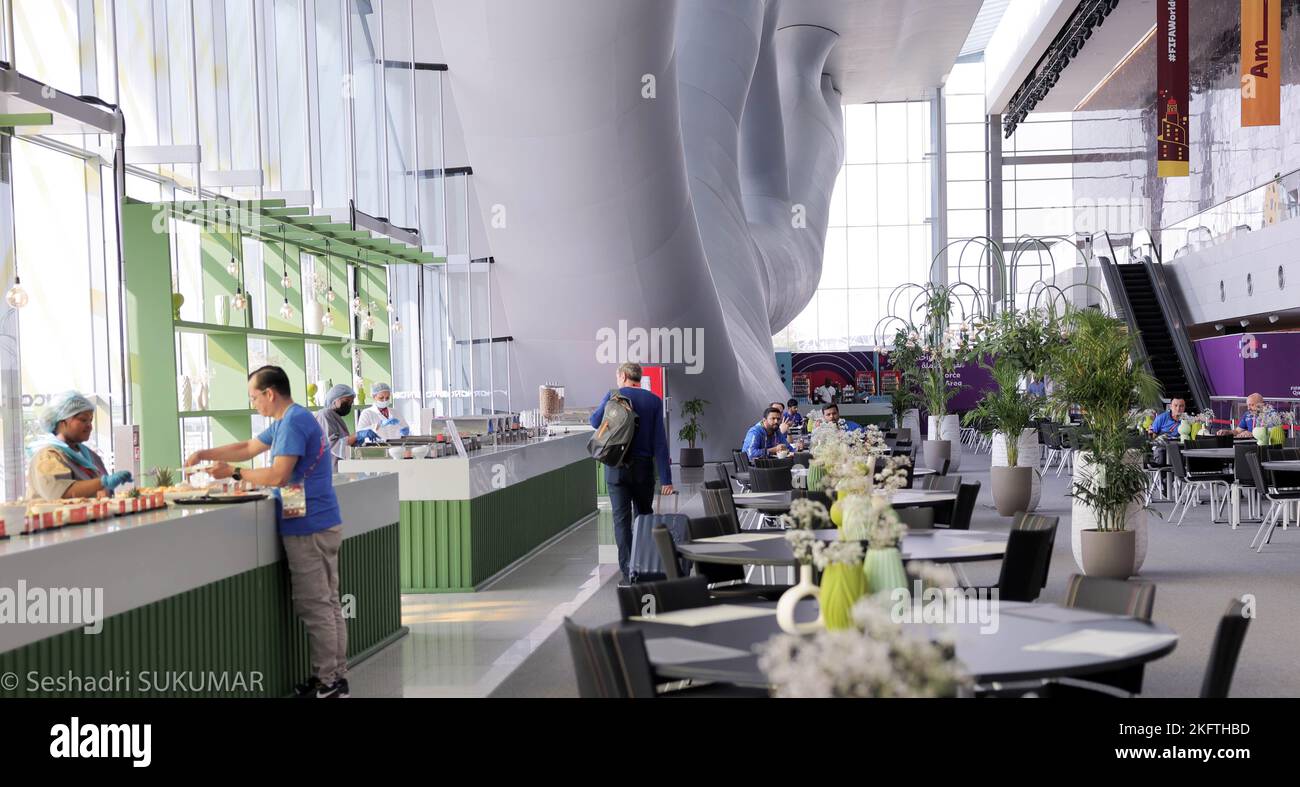 20th Nov 2022: FIFA World Cup 2022: Qatar main media centre ...