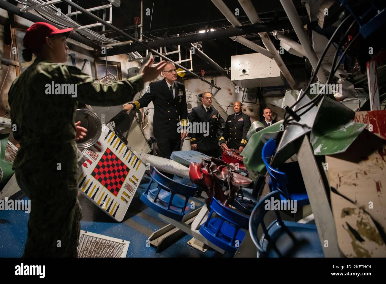 Vice Admiral Yancy Lindsey, commander, Navy Installations Command ...