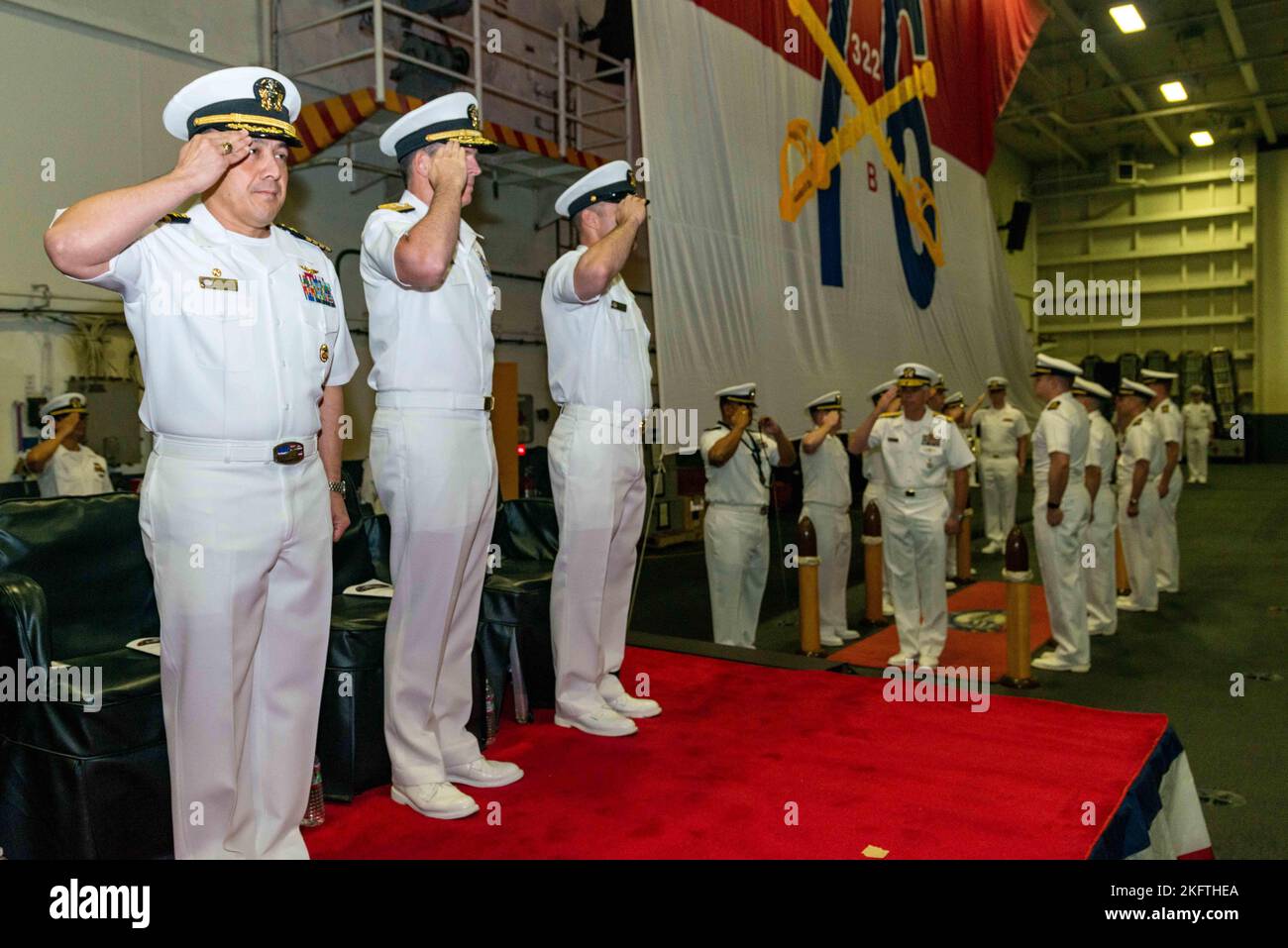 221007-N-DW158-1045 SEA OF JAPAN (Oct. 7, 2022) Rear Adm. Buzz Donnelly ...