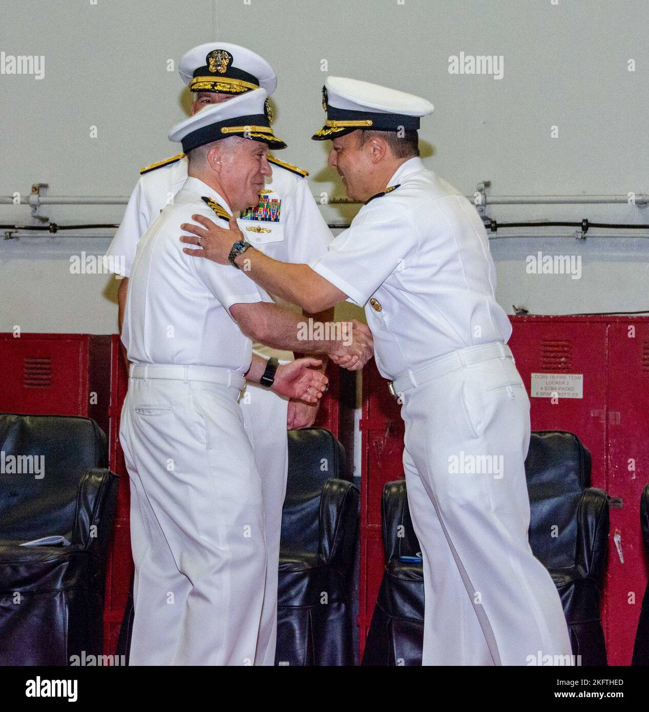 221007-N-JO823-1139 SEA OF JAPAN (Oct. 7, 2022) Capt. Fred Goldhammer ...