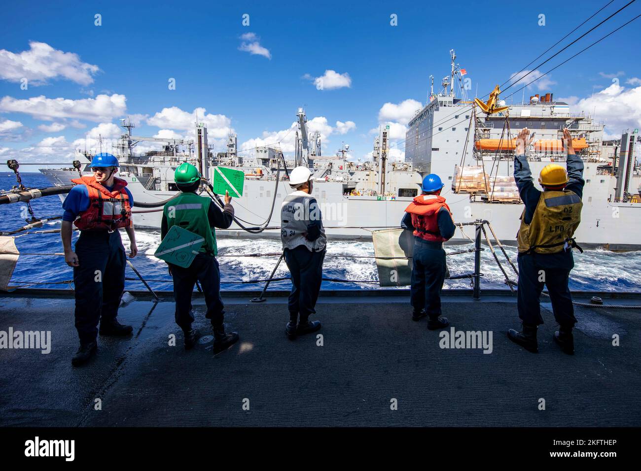 Ship hand signals hi-res stock photography and images - Alamy