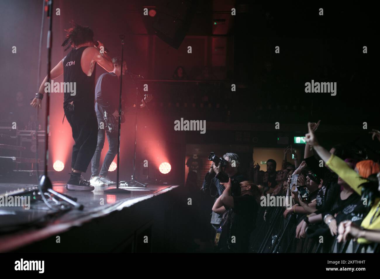 The Rasmus live at O2 Ritz Manchester Uk 31st october 2022 Stock Photo ...