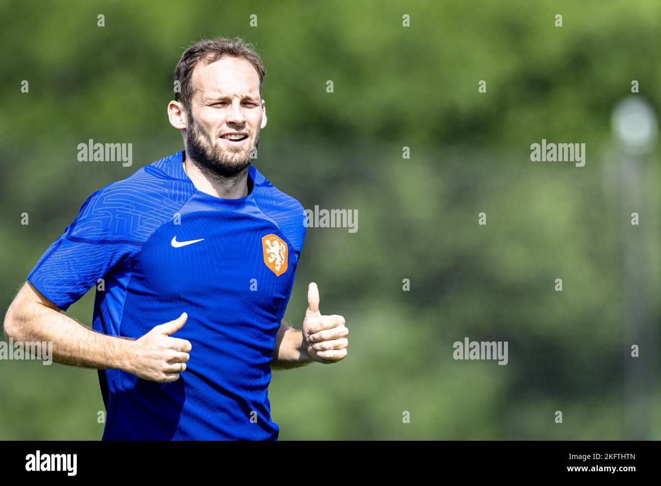DOHA, 20-11-2022 Oranje in Qatar. Team Netherlands preparing for the ...