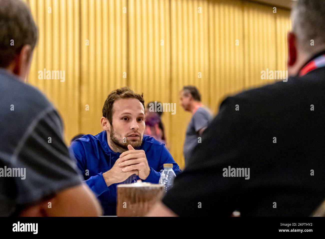 DOHA, 19-11-2022 Oranje in Qatar. Team Netherlands preparing for the ...