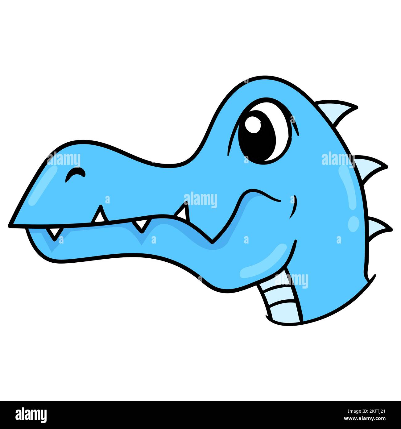 A cartoon character drawing vector illustration on a white background ...