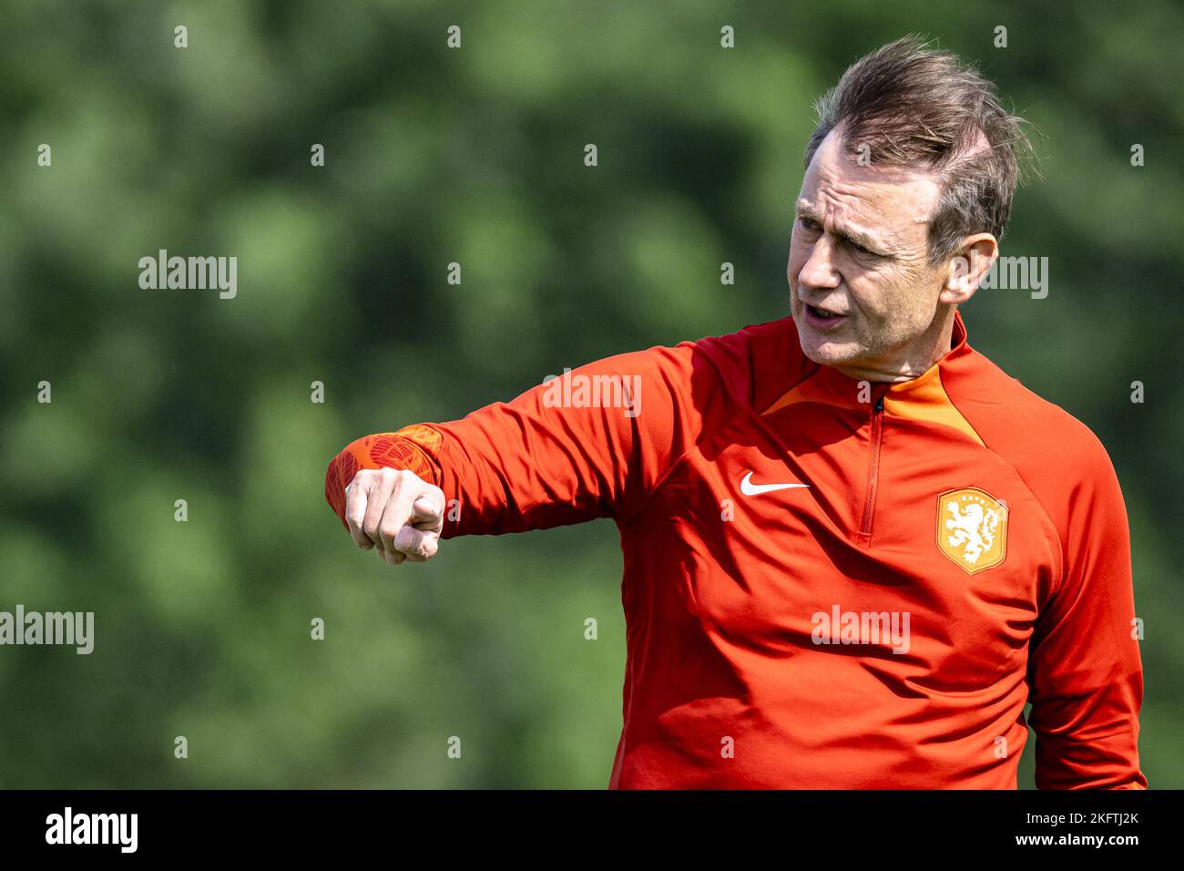 DOHA, 20-11-2022 Oranje in Qatar. Team Netherlands preparing for the ...