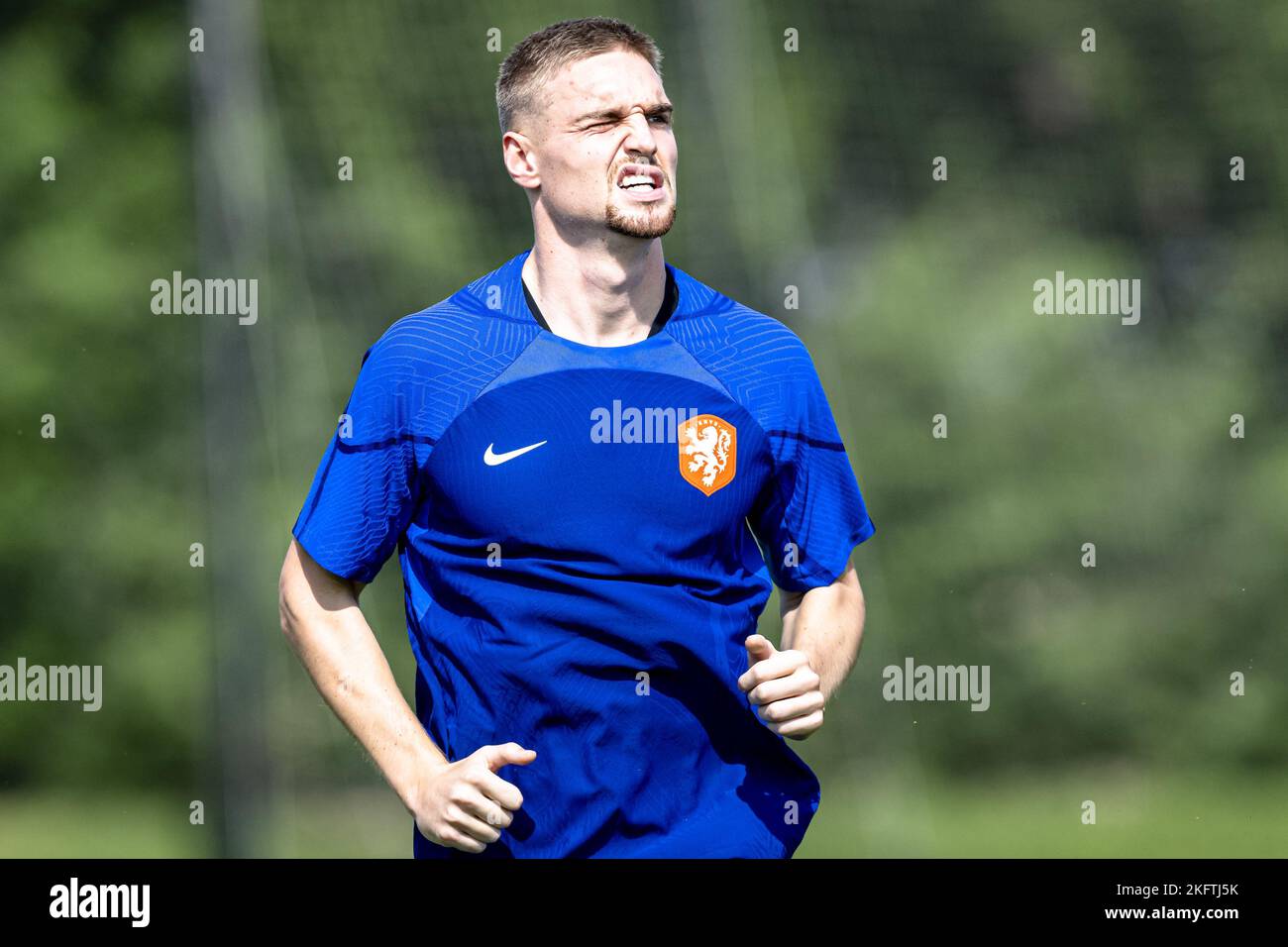 DOHA, 20-11-2022 Oranje in Qatar. Team Netherlands preparing for the ...