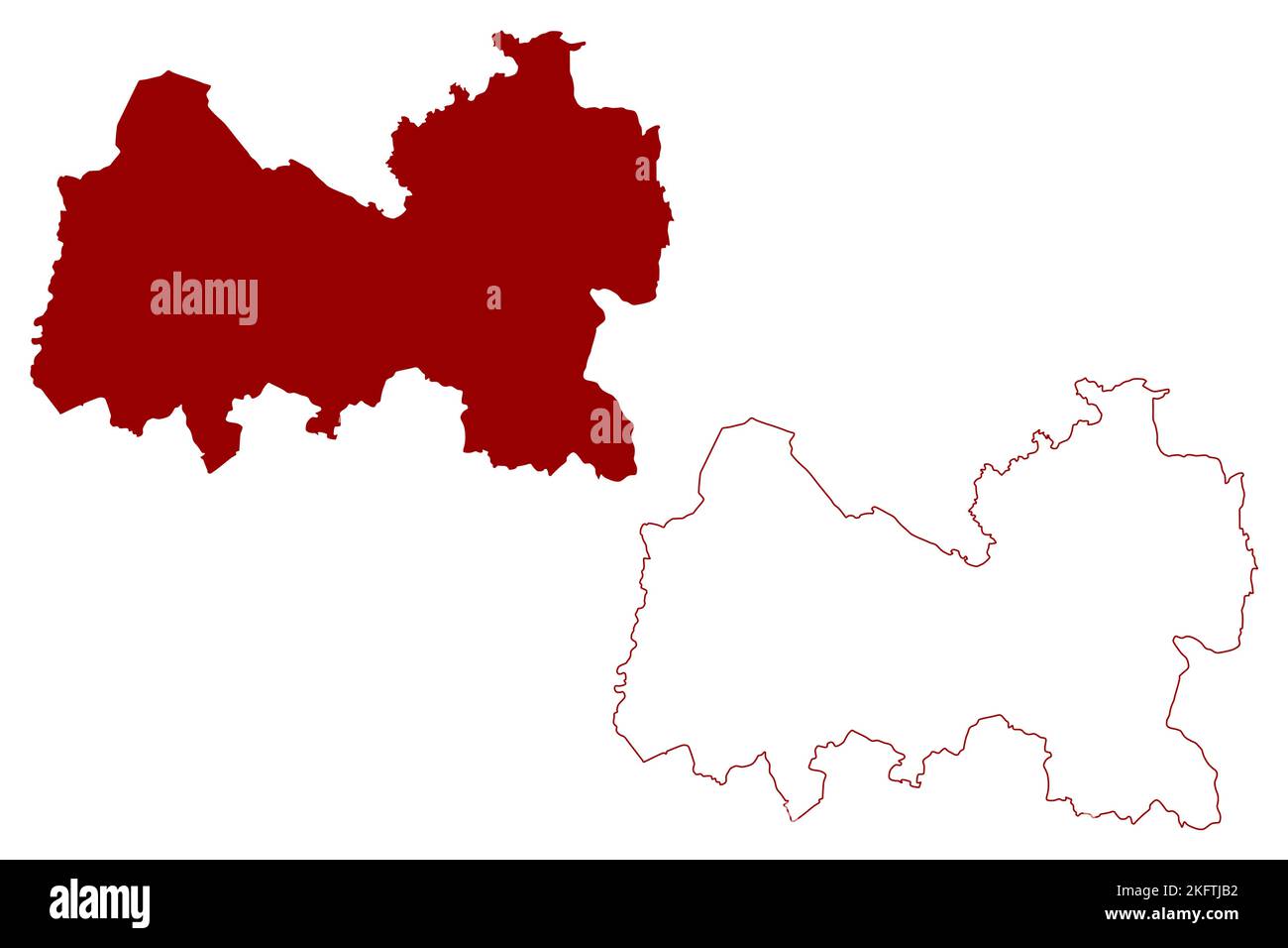Map of guildford hi-res stock photography and images - Alamy