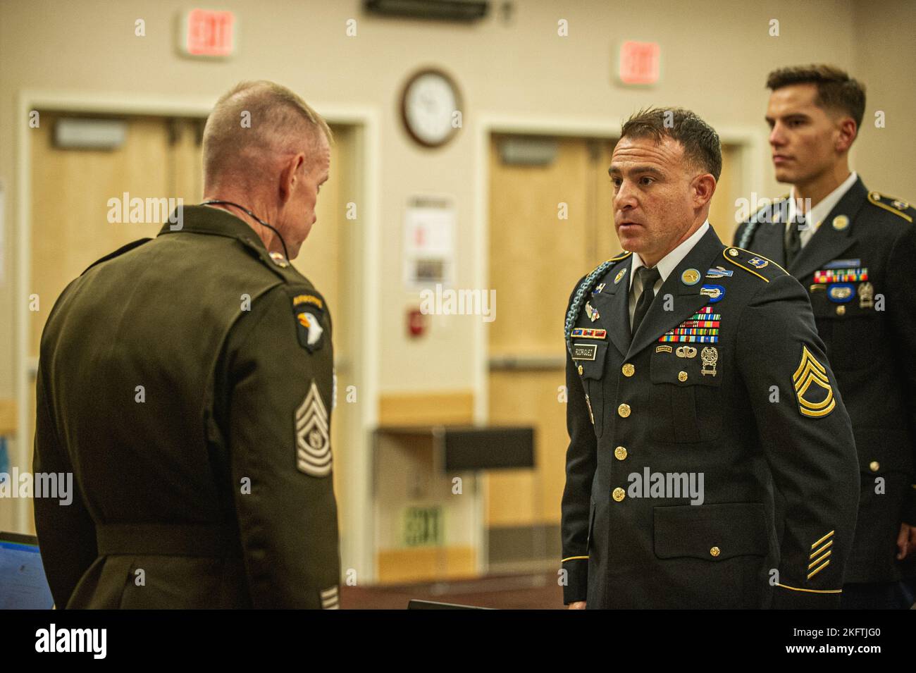 U.S. Army Sgt. 1st. Class Brandon Rodriguez, assigned to U.S. Army ...