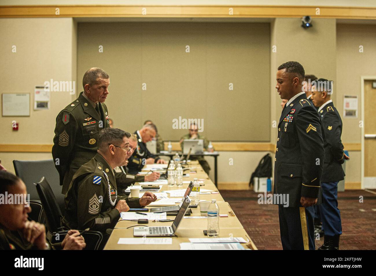 U.S. Army Cpl. Jared Kiner, assigned to U.S. Army Forces Command ...