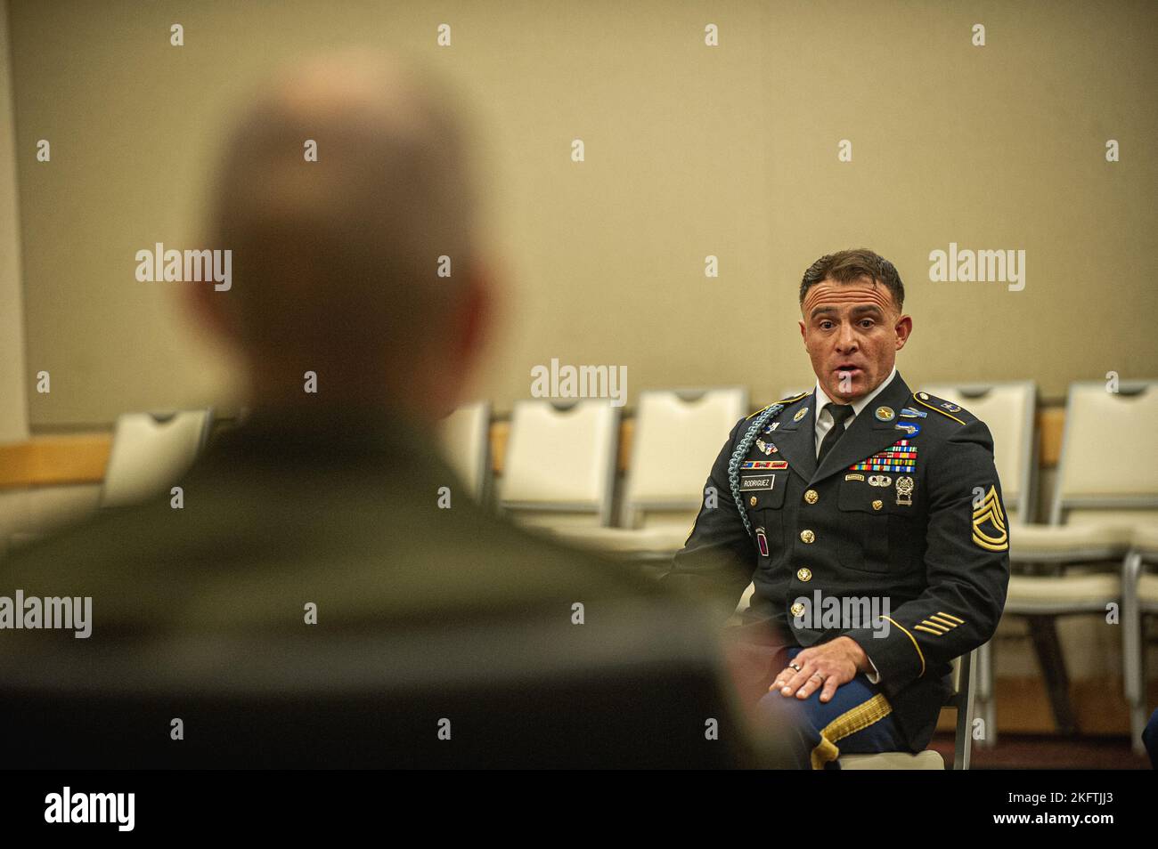 U.S. Army Sgt. 1st. Class Brandon Rodriguez, assigned to U.S. Army ...