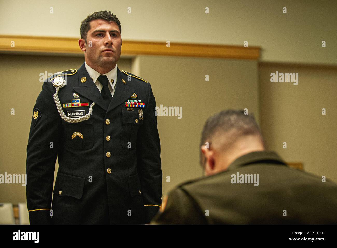 U.S. Army Spc. Jake Reichman, assigned to the U.S. Army Special ...