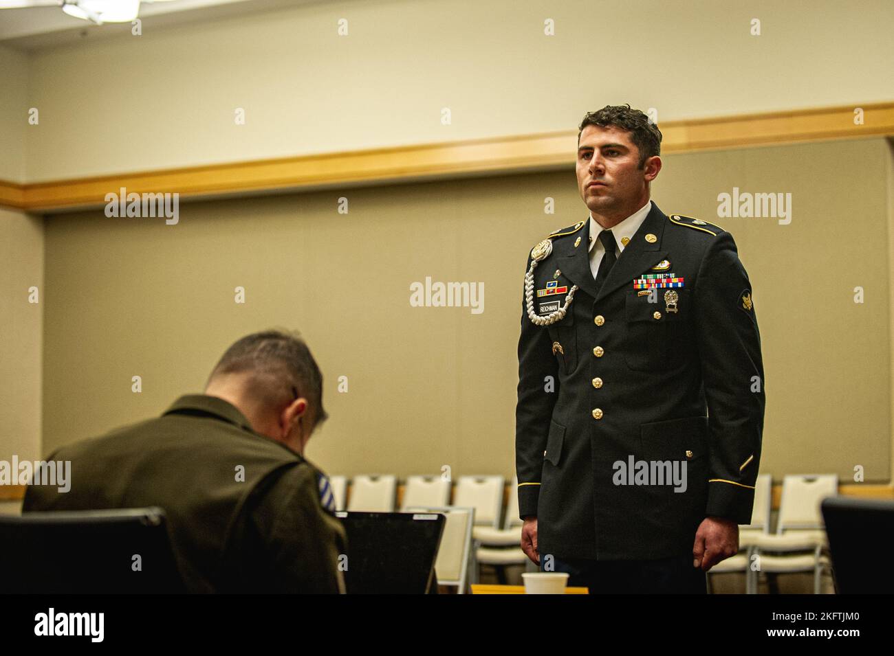 U.S. Army Spc. Jake Reichman, assigned to the U.S. Army Special ...