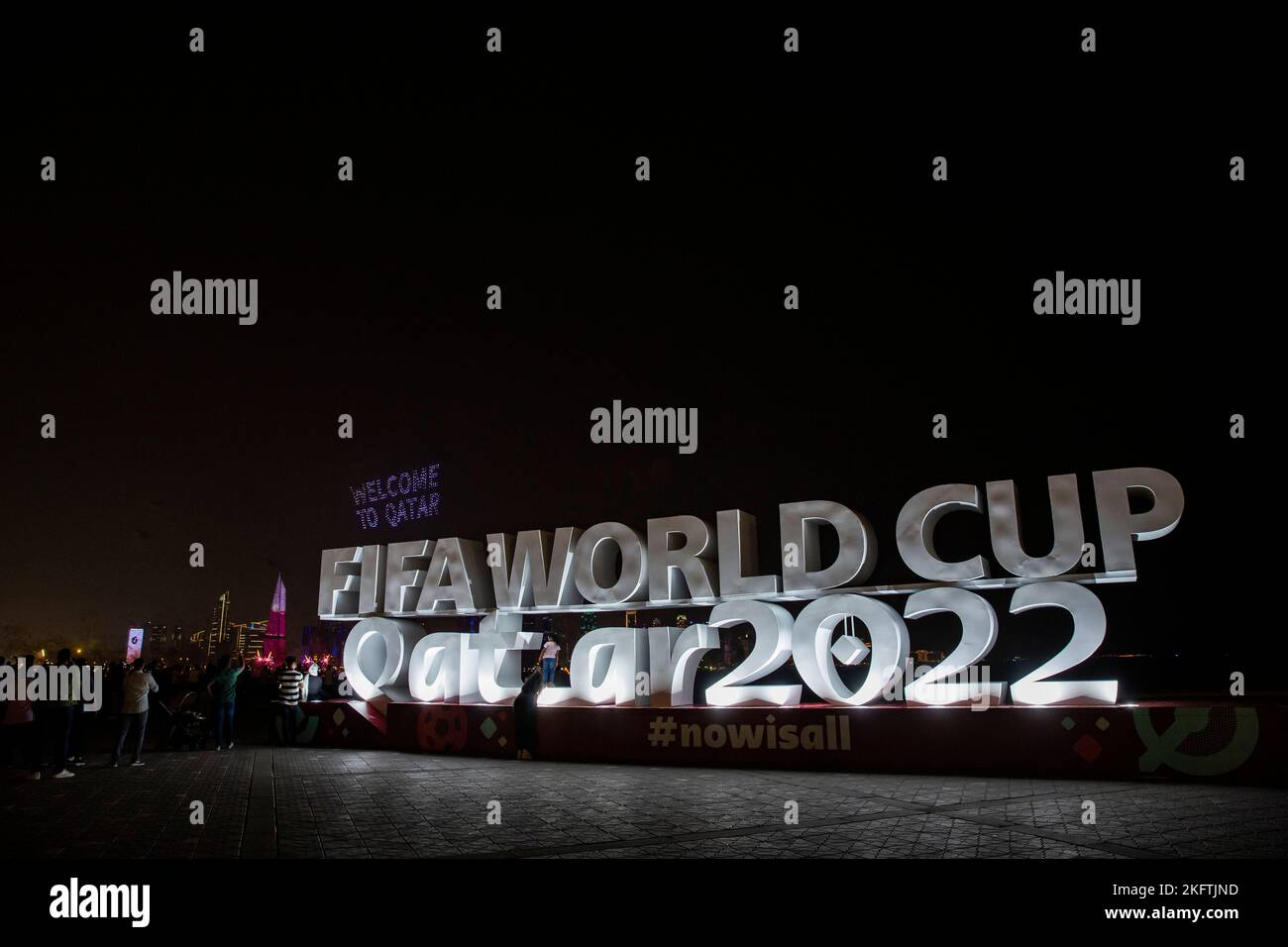 Doha, Qatar. 19th Nov, 2022. Soccer, preparation for the World Cup in ...