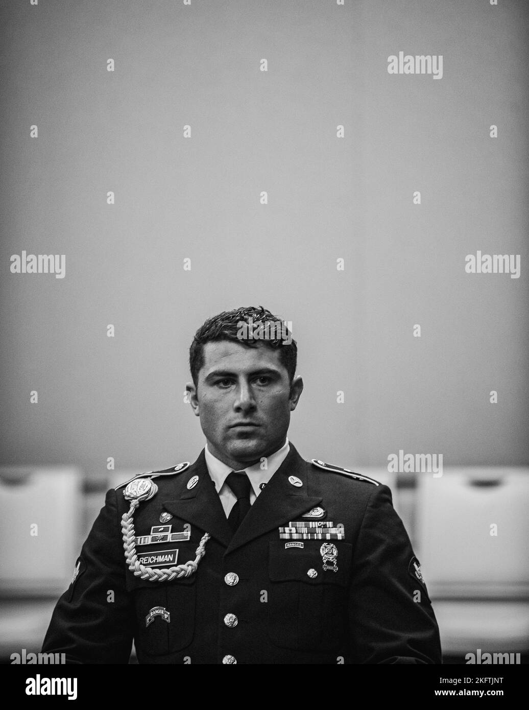 U.S. Army Spc. Jake Reichman, assigned to the U.S. Army Special ...