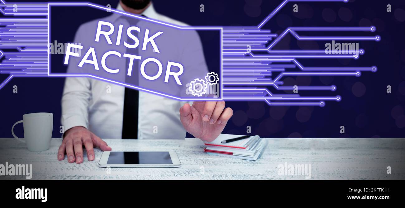 Text caption presenting Risk Factor. Business concept Something that ... Text caption presenting Risk Factor. Business concept Something that ...