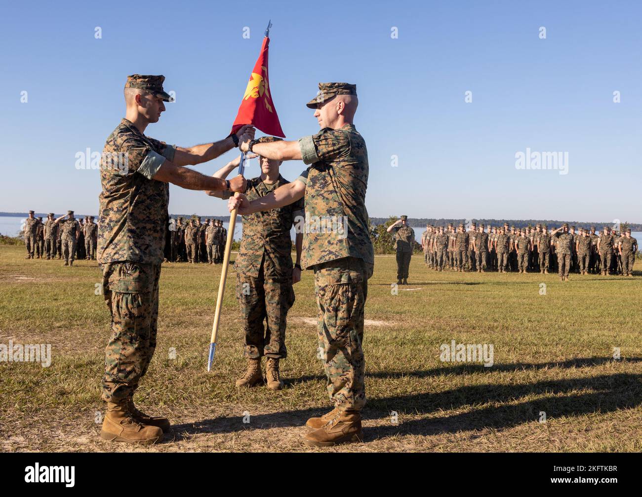 U.S. Marine Corps Col. Andrew Kelley, the regimental commander of 10th ...