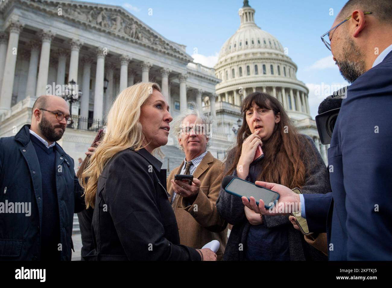 United States Representative Marjorie Taylor Greene (Republican of ...