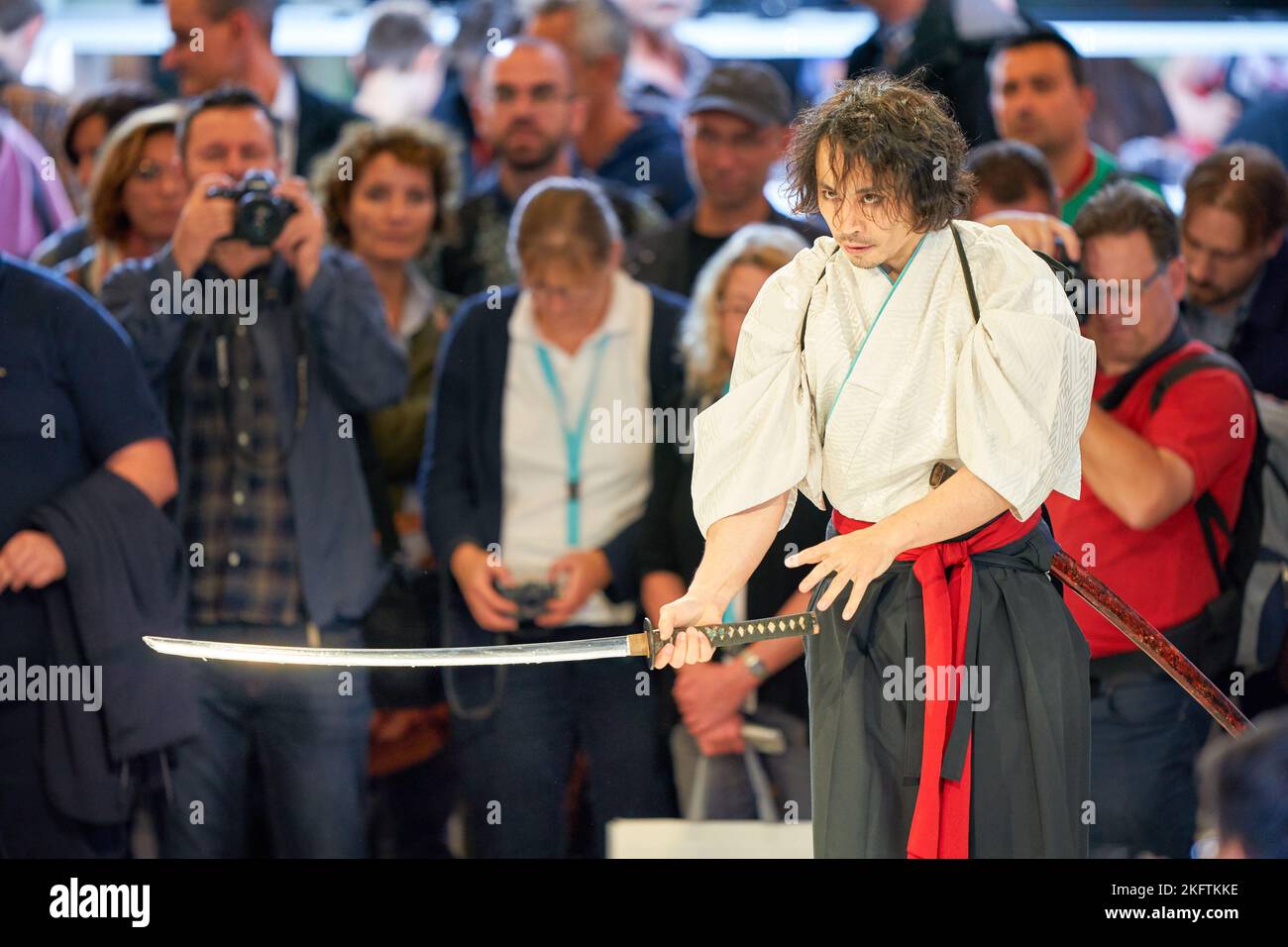 Japanese sword expo hi-res stock photography and images - Alamy