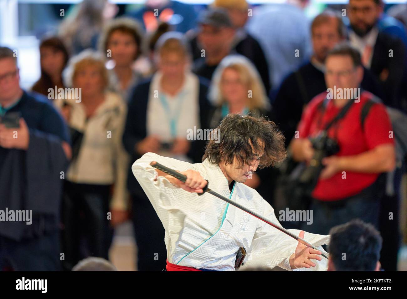 Japanese sword expo hi-res stock photography and images - Alamy