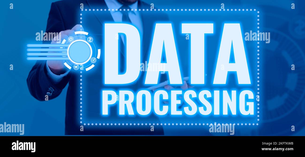 Writing Displaying Text Data Processing Internet Concept Collection 6162
