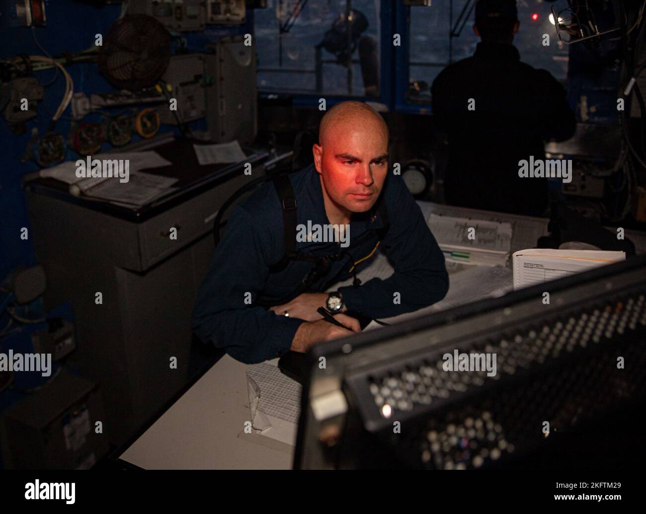 SEA OF JAPAN (Oct. 7, 2022) Chief Select Quartermaster David Butler ...