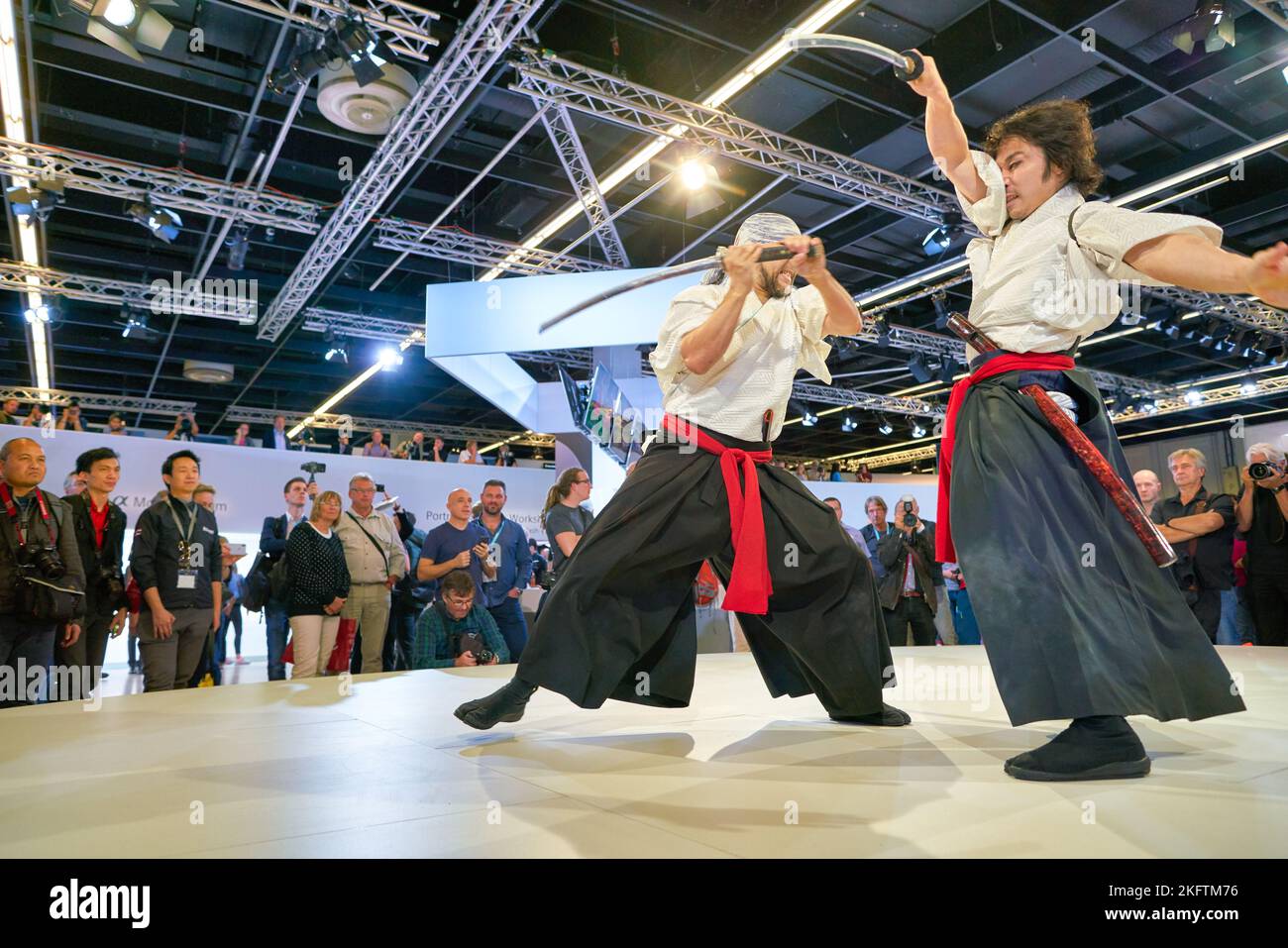 Martial arts sword fight show hi-res stock photography and images - Alamy