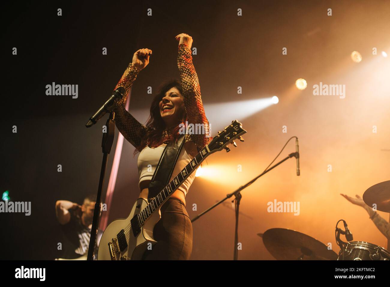 Overlaps live at O2 Ritz Manchester Uk 31st october 2022 Stock Photo ...