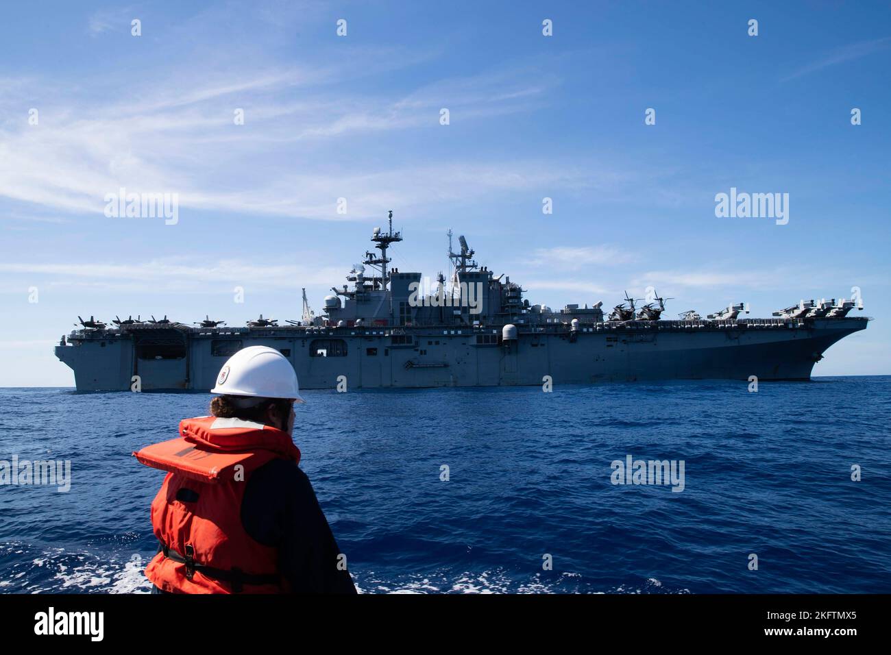 221008-N-CM110-1114 SOUTH CHINA SEA (Oct. 8, 2022) – Ensign Allison ...