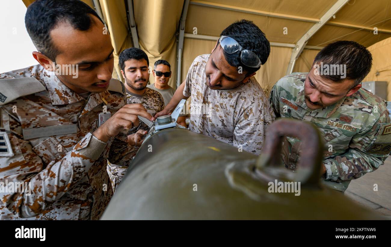 U.S. Air Force Senior Master Sgt. Brian Shoemaker and Tech. Sgt ...