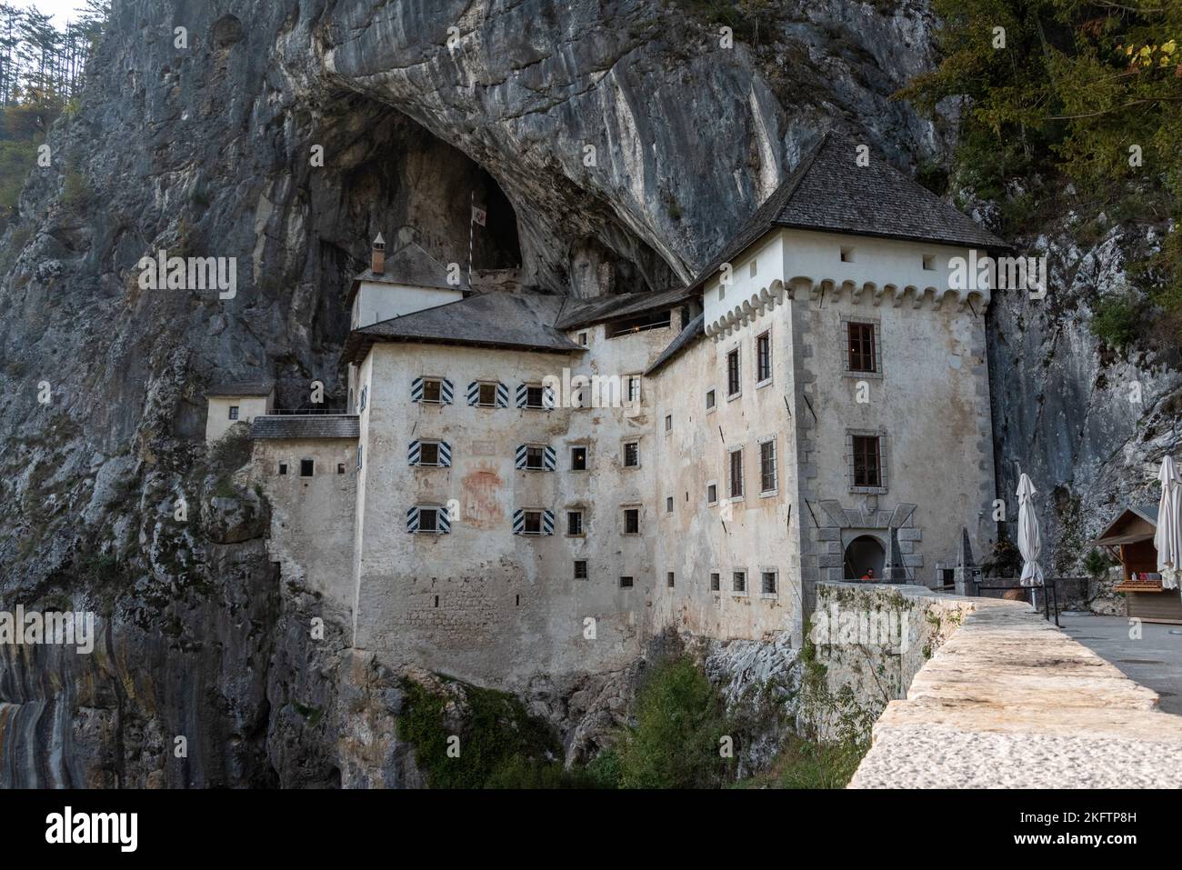 Famous medieval cave castle in Predjama, Slovenia Stock Photo - Alamy