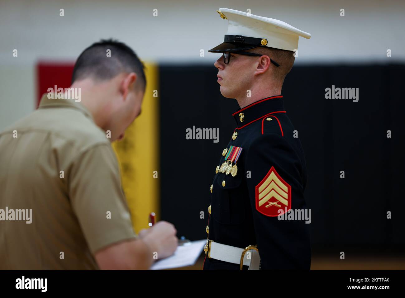 Sergeant Timothy J. Stickler, water support technician, Headquarters ...
