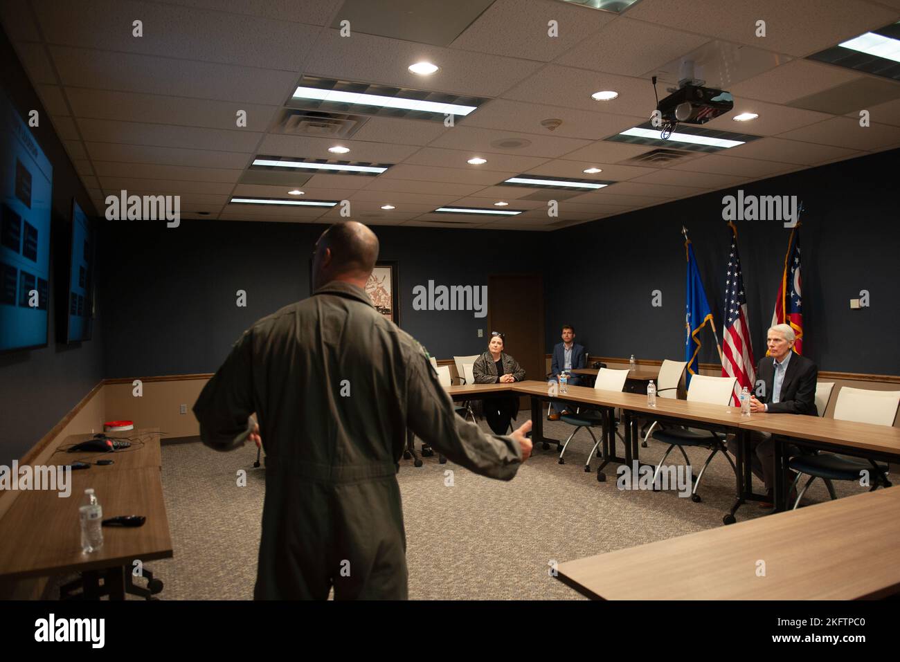 U.S. Air Force Col. Chad Holesko, Maintenance Group Commander assigned ...