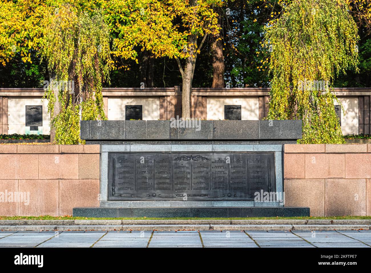 Soviet War Memorial & Cemetery for soldiers who died in WWll ...