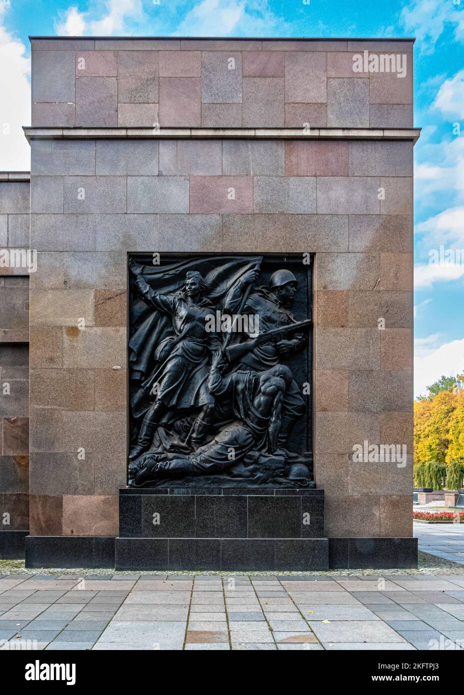 Soviet War Memorial & Cemetery for soldiers who died in WWll ...