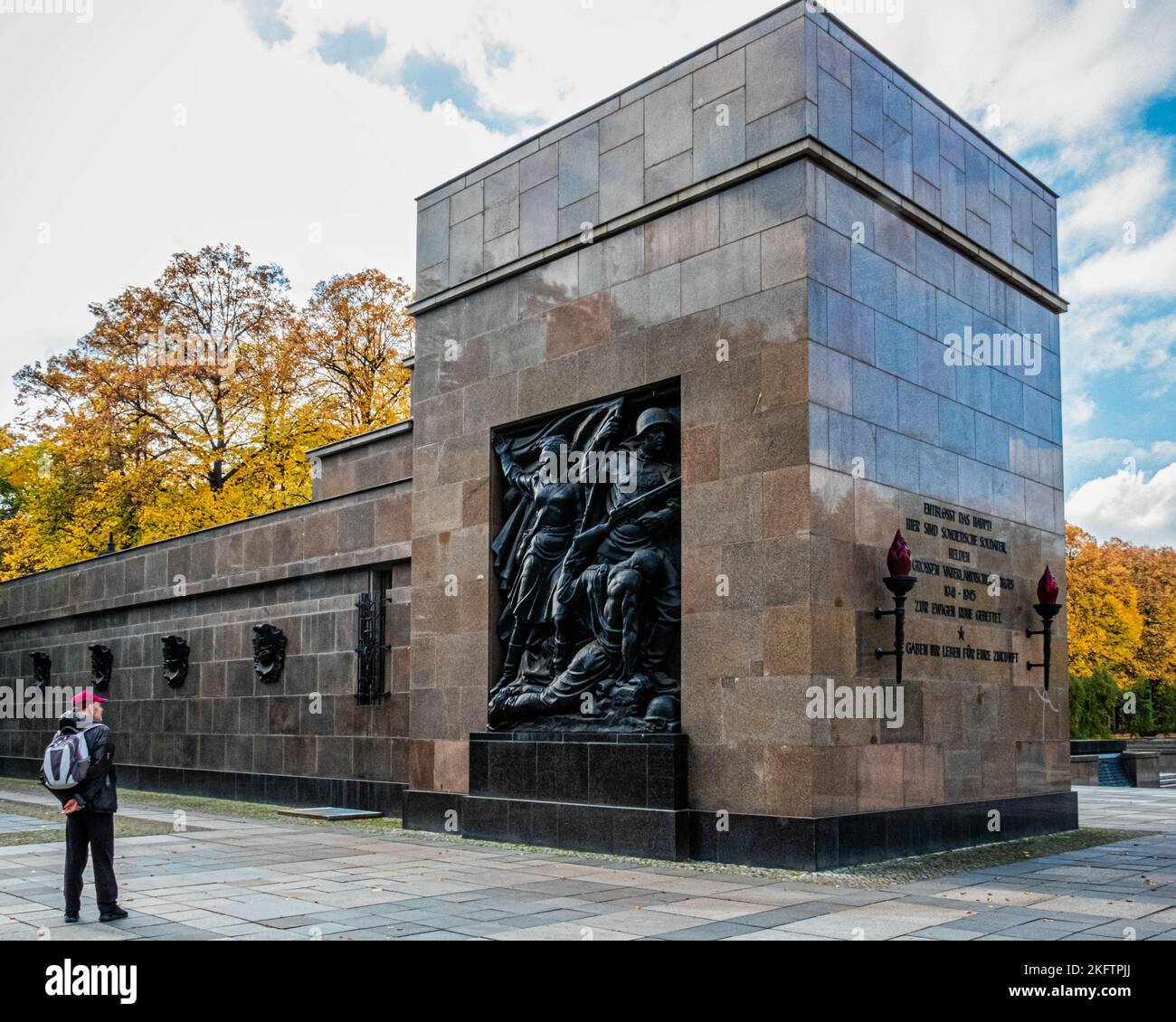 Soviet War Memorial & Cemetery for soldiers who died in WWll ...