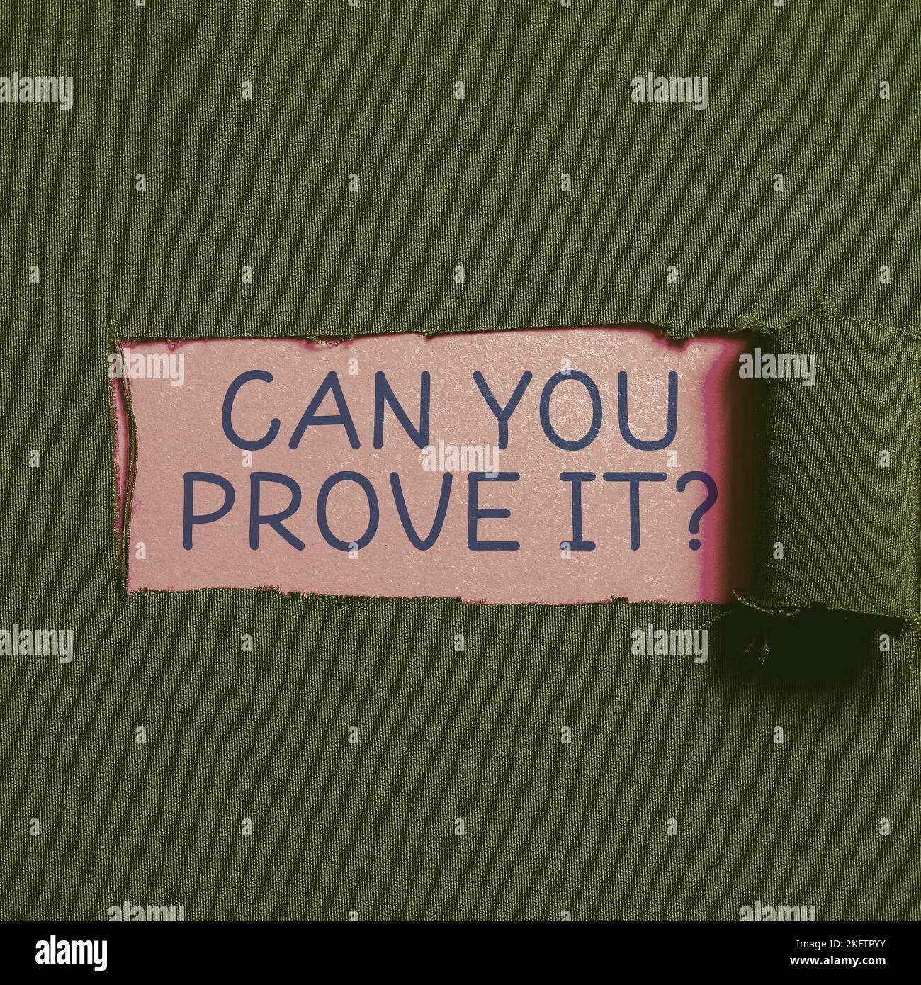 Text showing inspiration Can You Prove It. Business idea Asking Someone ...