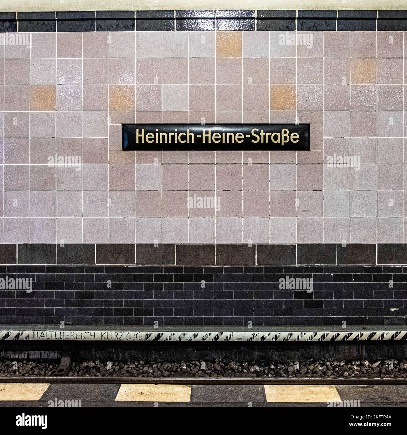 Heinrich heine strasse u bahn station hi-res stock photography and ...