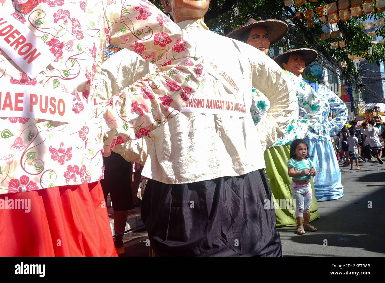 Angono, Rizal, Philippines. 20th Nov, 2022. The parade of the giant ...