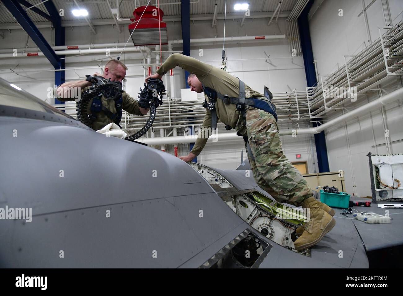 Aircraft Armament Systems specialists assigned to the 148th Fighter ...