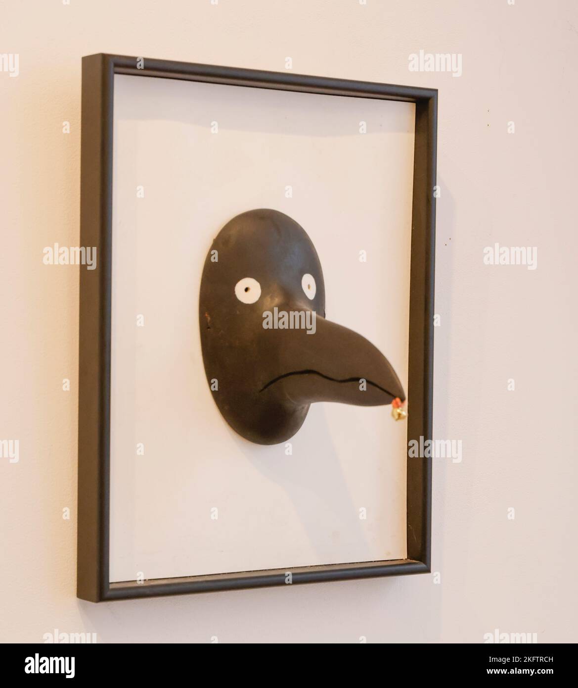 INUIT MASKS AT THE ORENDA GALLERY Stock Photo - Alamy