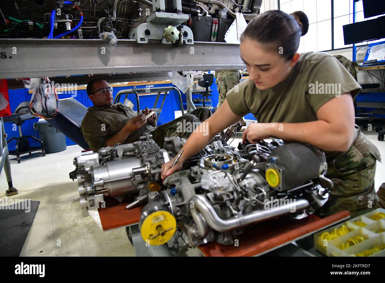 Aerospace Propulsion specialists assigned to the 148th Fighter Wing ...