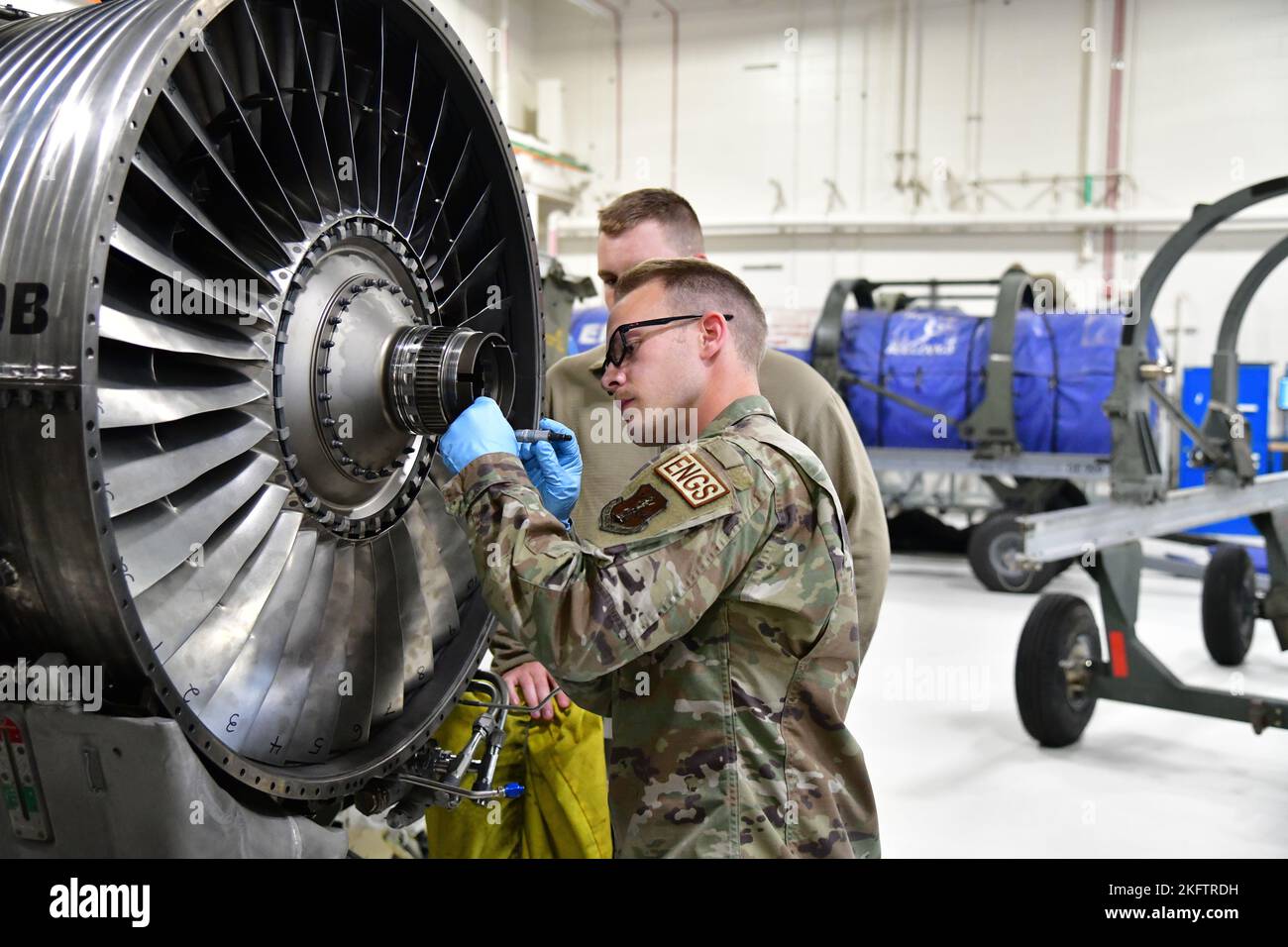 Aerospace Propulsion specialists assigned to the 148th Fighter Wing ...