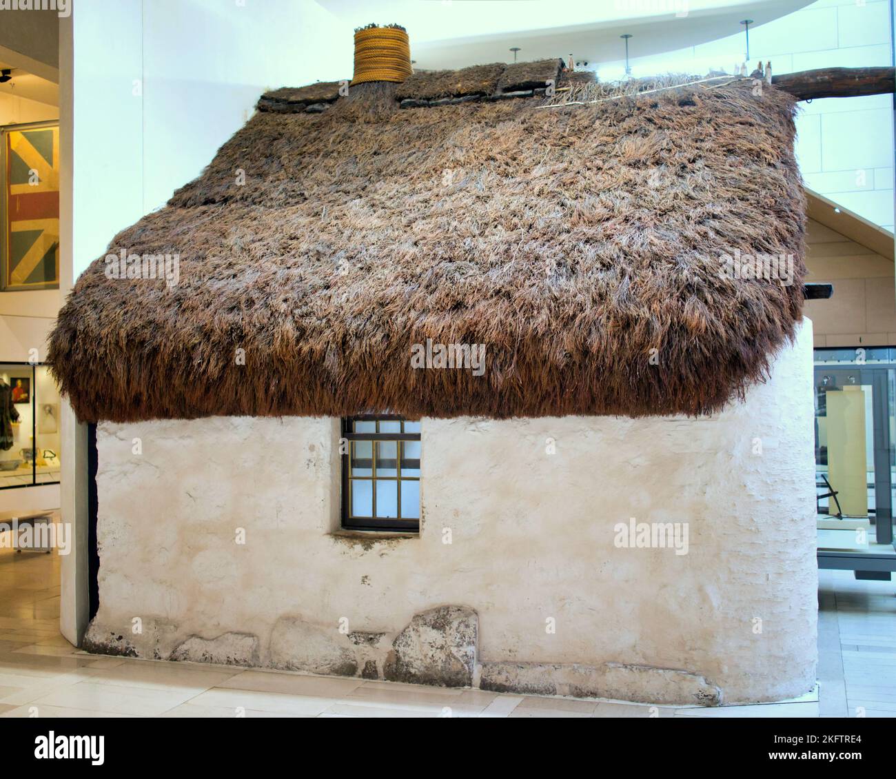 weavers cottage display National Museum of Scotland, Chambers St ...