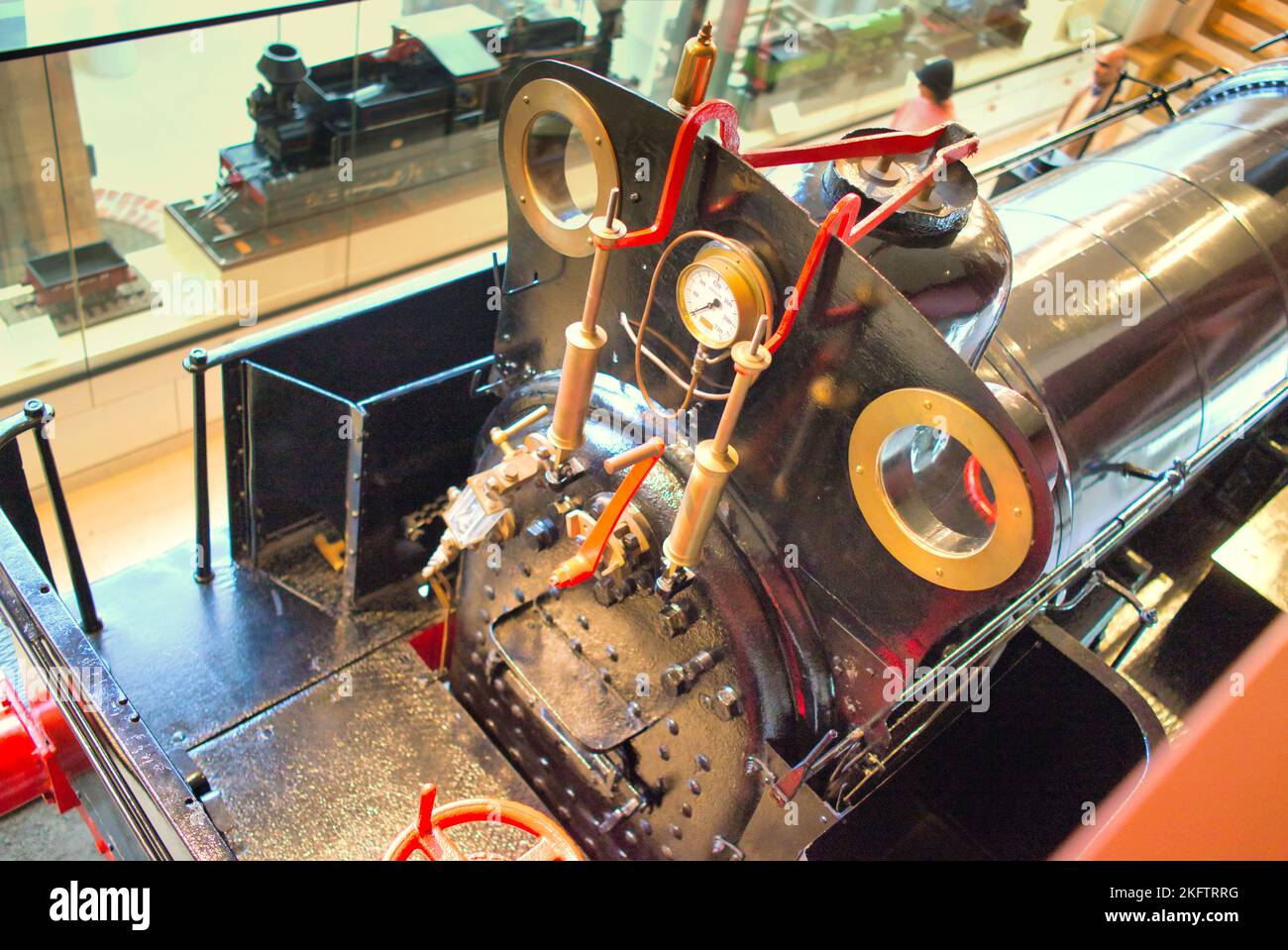 Steam engine exhibit National Museum of Scotland, Chambers St ...