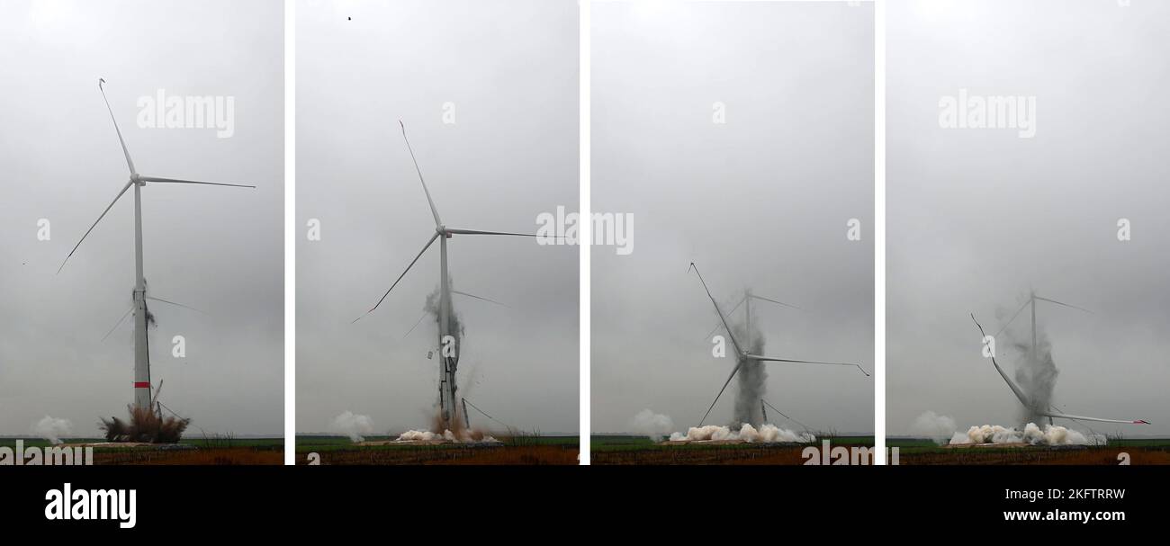 20 November 2022, North Rhine-Westphalia, Jüchen: KOMBO - A wind ...