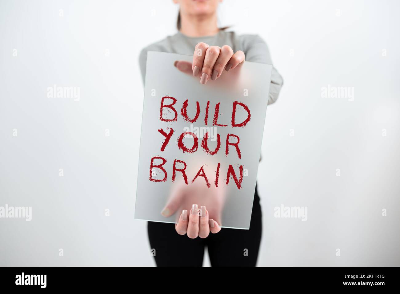 Conceptual display Build Your Brain. Concept meaning mental activities ...