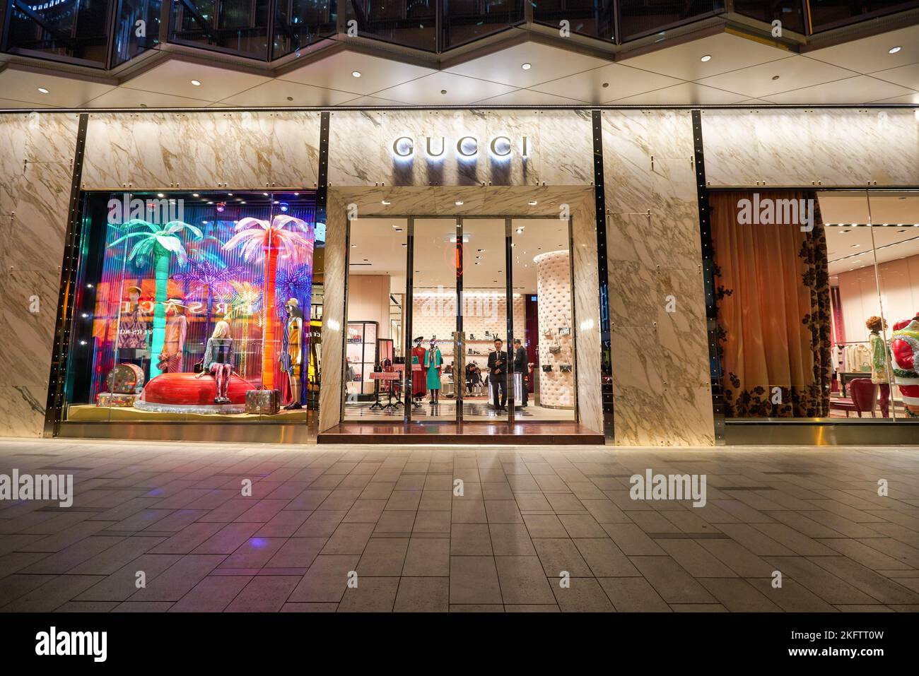 HONG KONG, CHINA - CIRCA DECEMBER, 2019: Gucci store in Hong Kong Stock ...