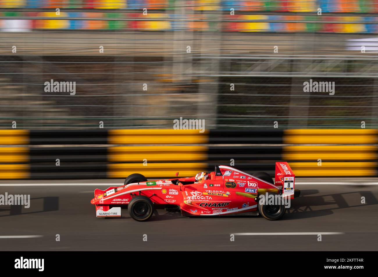 Macao, China. 20th Nov, 2022. Chang Wing Chung of China's Macao ...
