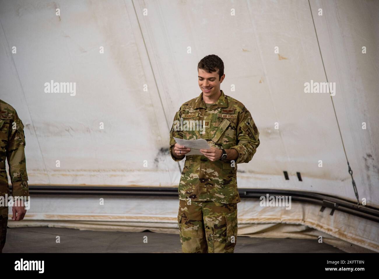 U.S. Air Force Maj. James Miracle, 361st Expeditionary Attack Squadron ...